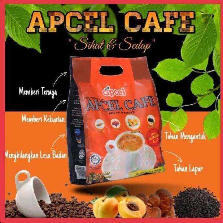 Apcel Cafe 20s x 25g /Kopi Apcel / Apcel Kopi ☕Kopi Apcel Pack Baru ☕ ...