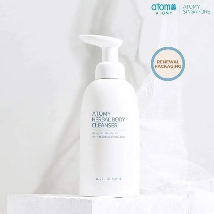 ATOMY HERBAL BODY CLEANSER 500ml Sabun Mandi Herbal | Lazada Indonesia