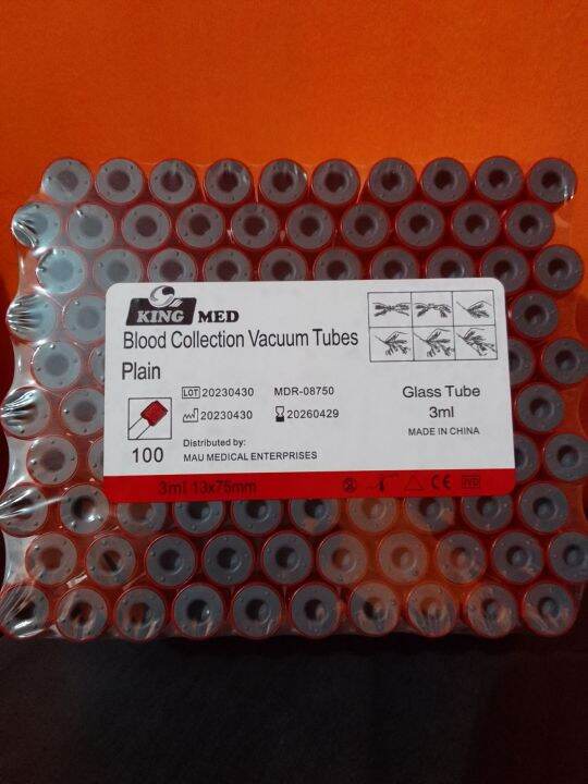 blood collecting tube red top 3ml | Lazada PH