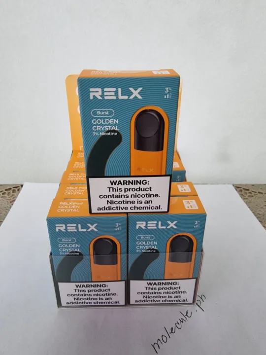 RELX INFINITY & ESSENTIAL PODS / GOLDEN CRYSTAL | Lazada PH