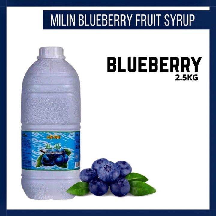 Milin Blueberry Syrup 2.5kg. | Lazada PH