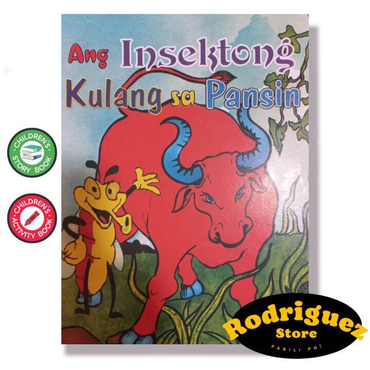 Filipino Story Book Ang Insektong Kulang Sa Pansin | Lazada PH