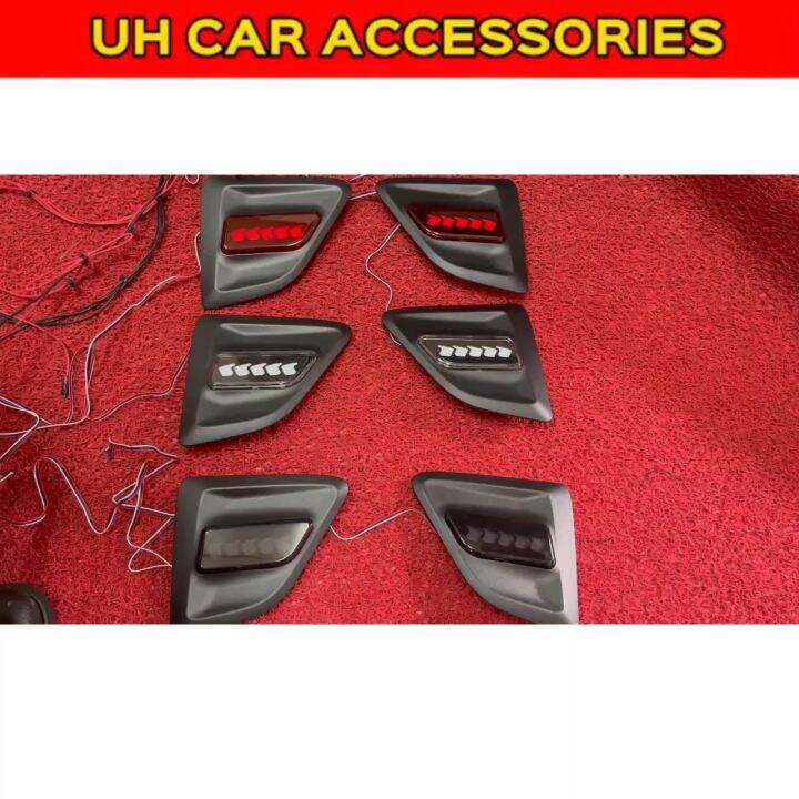 PERODUA AXIA 2019 2020 2021 2022 REAR BUMPER LED REFLECTOR LIGHTLAMP ...