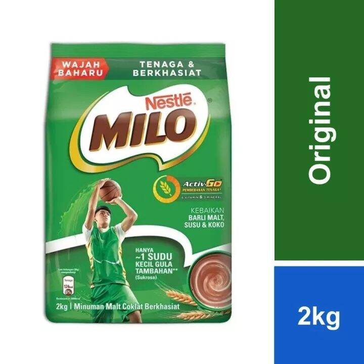 Nestle MILO Malt Powder Softpack 2kg | Lazada