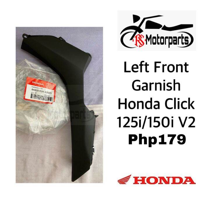 LEFT FRONT GARNICH FOR HONDA CLICK 125i/150i V2 GENUINE HONDA [64420 ...