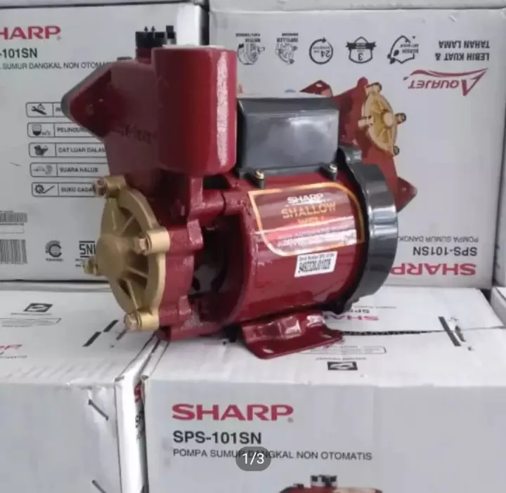 Pompa air sumur dangkal sharp SPS- 101SN/Pompa air Sharp 125 watt | Lazada Indonesia