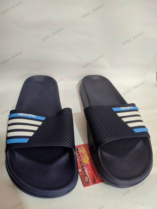 sandal sendal new era slop selobong | Lazada Indonesia