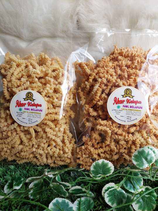 Makanan ringan akar kelapa biji wijen manis dan asin Ukuran 200 gr ...