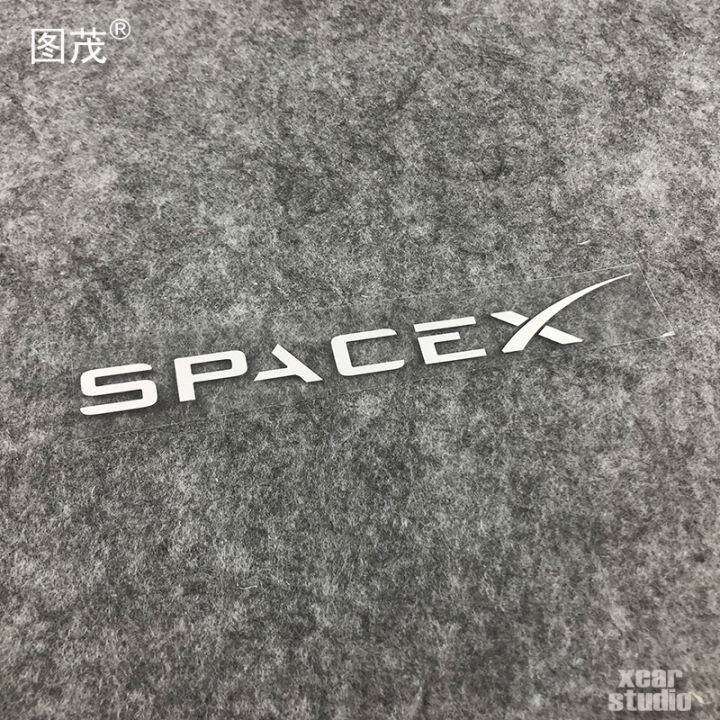 SpaceX Logo Sticker Musk Enterprise NASA Partner Mars Colonization ...