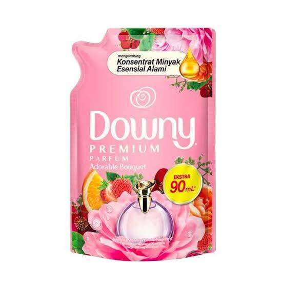 Downy Premium Parfum Adorable Bouquet Softener Pewangi dan Pelembut Pakaian Konsentrat [900 mL ...