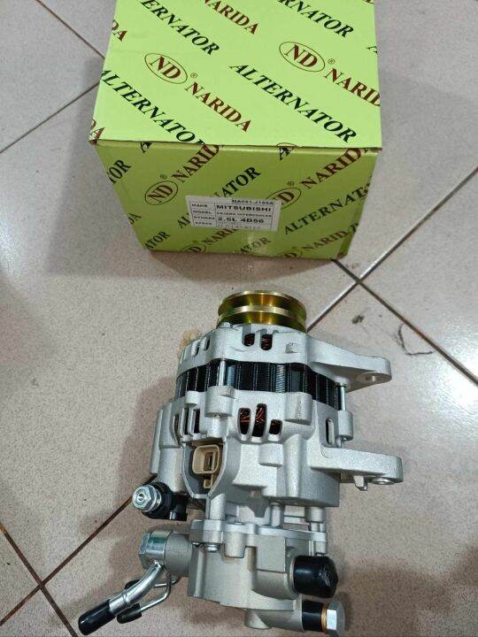 Alternator assy (Narida brand)Mitsubishi pajero 4D56/Strada (90amperes) | Lazada PH