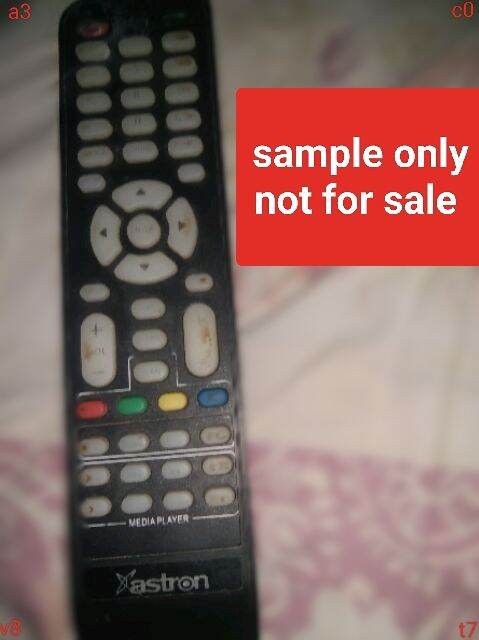 astron led tv built-in tv plus remote (universal)100% na gagana sa tv ...