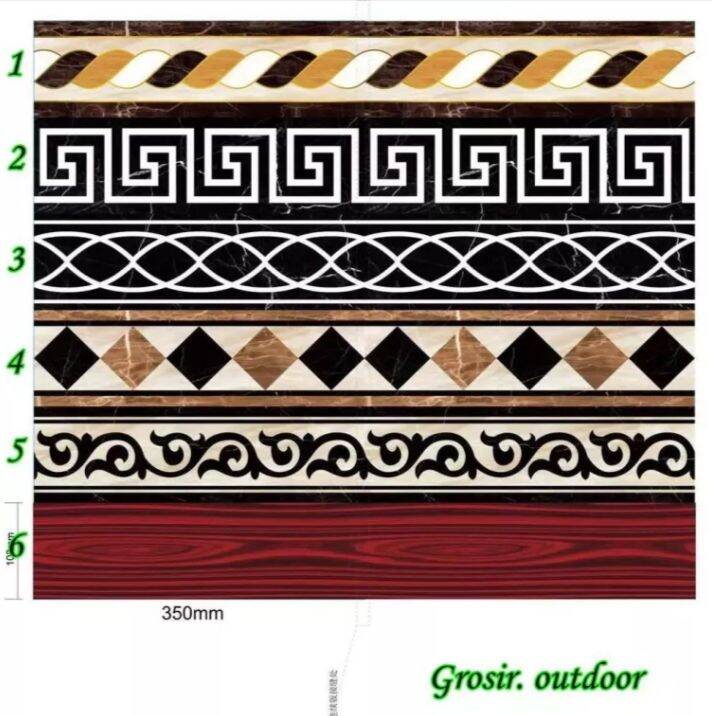 1kg wallsticker sticker roll/wallpaper list dinding ukuran 10 meter ...