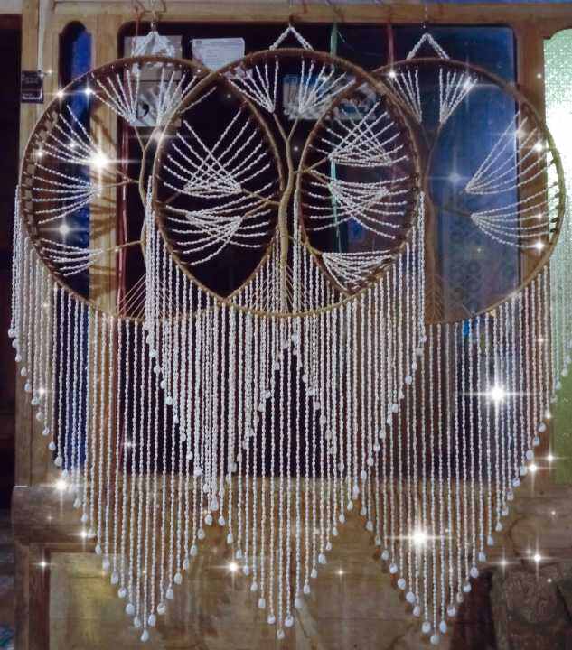 #HIASAN DINDING DARI KERANG / HIASAN DINDING POHON / HIASAN DINDING ...