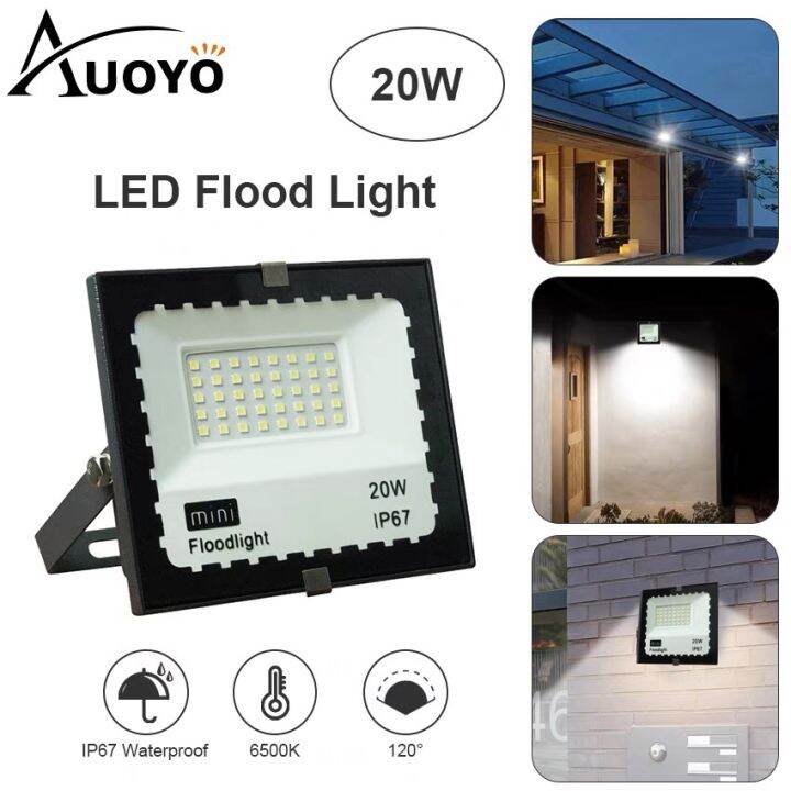 LED Flood Light Mini Flood light Spotlight 6000K 10W IP67 | Lazada