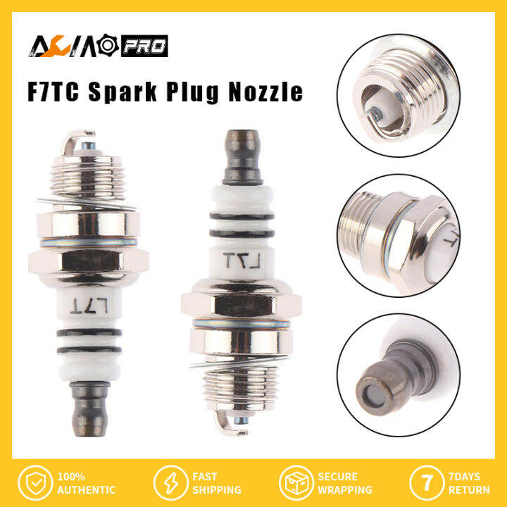 AumoPro 1PC Spark Plug Glow Plug Replacemnet for 2-Stroke Chainsaw Lawn ...