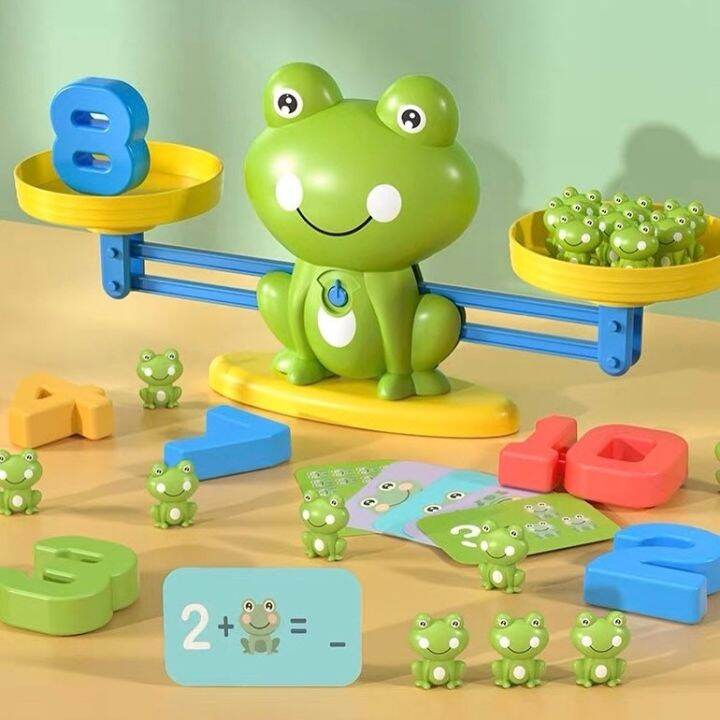 Frog Balance Educational Math Digital Balance Toys - Blue Elephant Ph ...