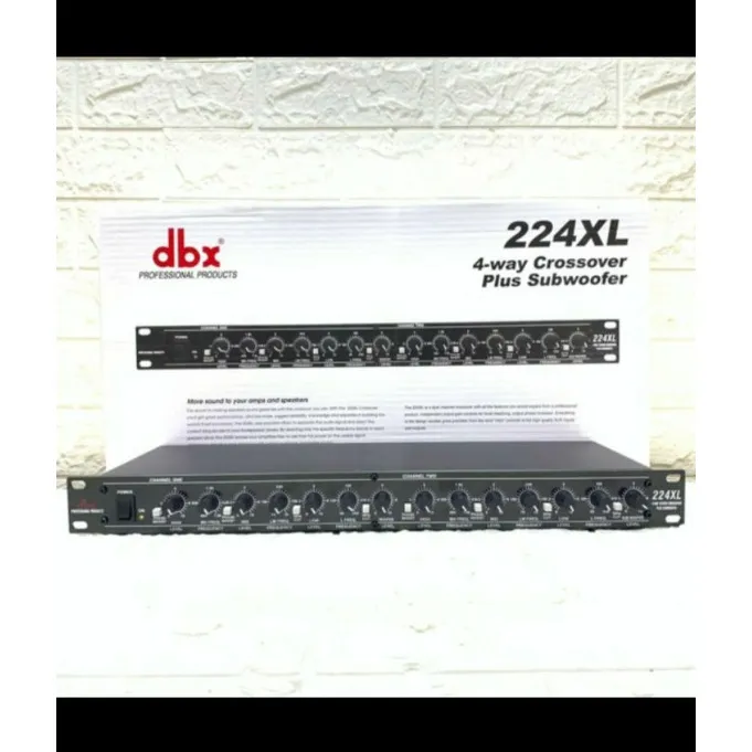 Crossover DBX 224XL 4 Way Plus Subwoofer | Lazada Indonesia