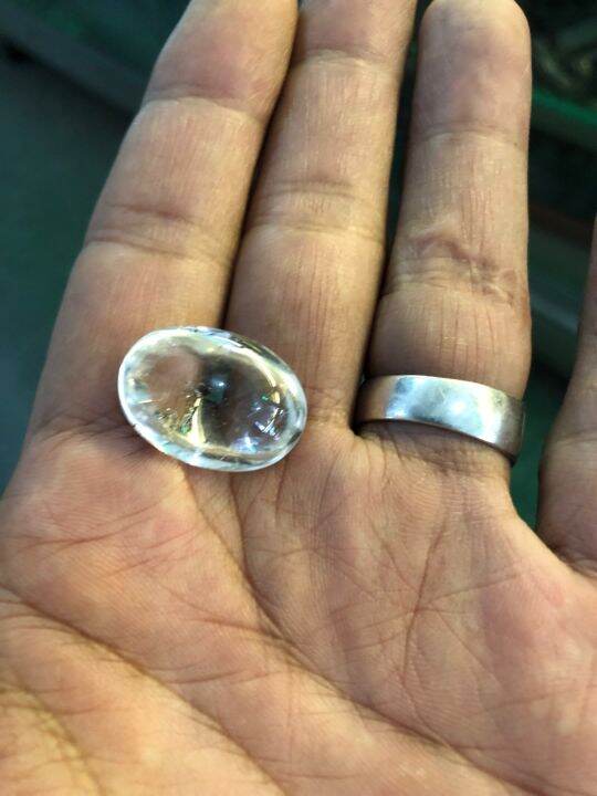 Batu mata cincin kinyang air asli natural kalimantan 20x18x9 mm ...