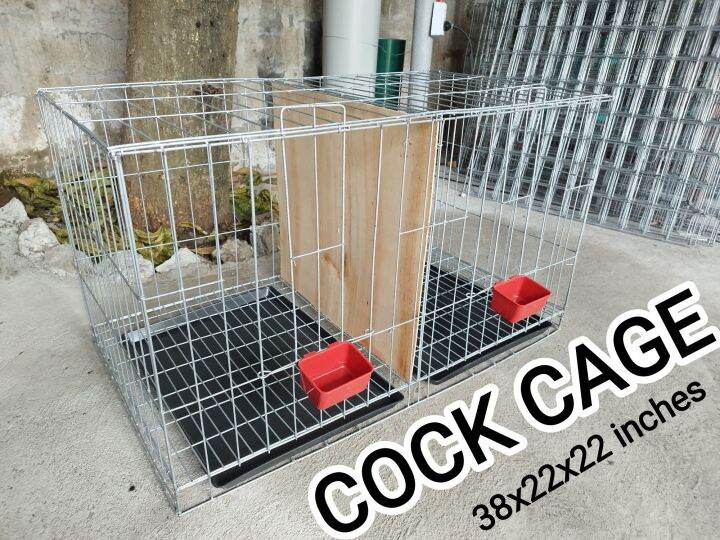 Cock Cage Galvanized for Winning Breed Gamefow/Sabong/Panabong/ Manok ...