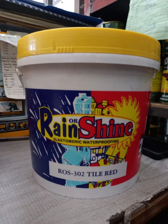 ROS-302 Tile red 4ltr | Lazada PH