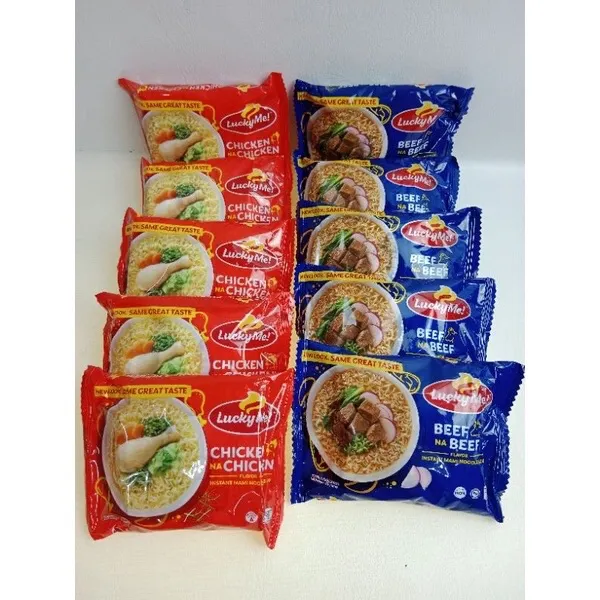 Lucky Me! Noodles Chicken & Beef 55g | Lazada PH