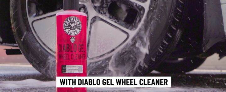 DIABLO GEL OXYGEN INFUSED FOAM WHEEL AND RIM CLEANER (500ml repack ...