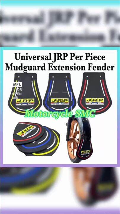Universal JRP/Per Piece Mudguard Front and Rear Extension Fender ...