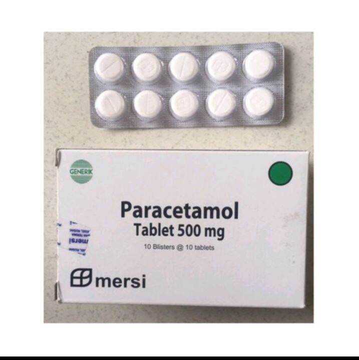 PTC parasetamol tablet 500mg 1 box 100 tablet | Lazada Indonesia