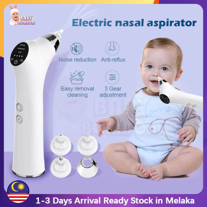 Baby Electric Nasal Aspirator Nose Suction Device Low Noise Baby ...