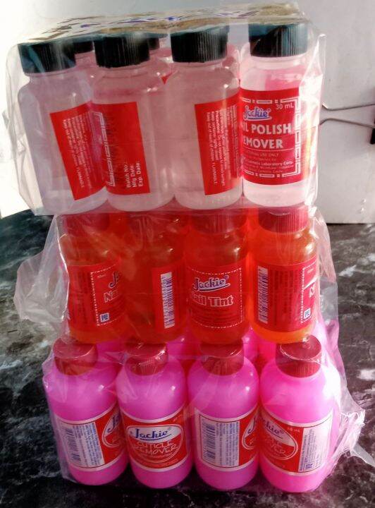 Nail care products (acetone,cuticle remover, mertaiolet)1 pack/12 pcs ...