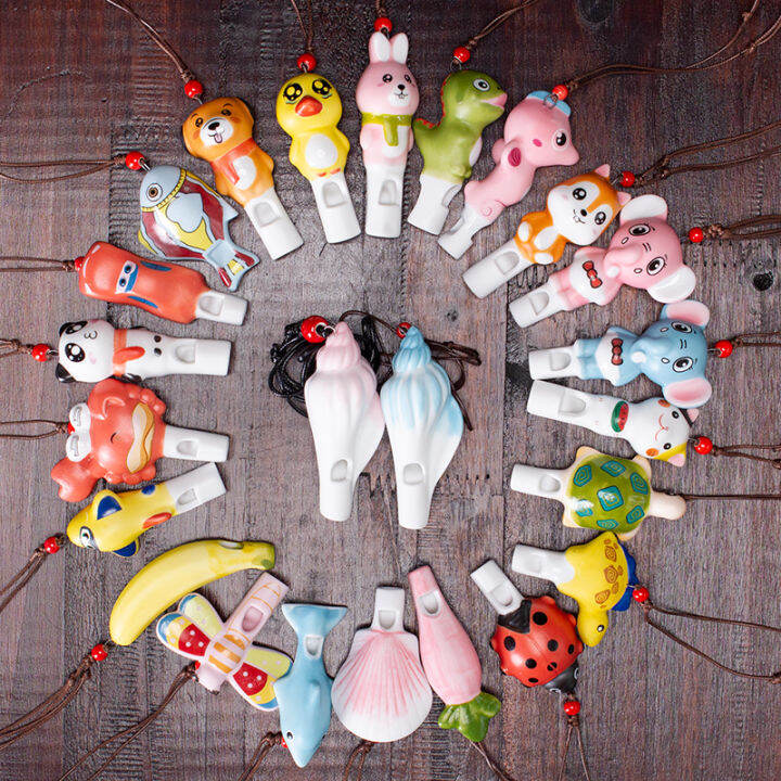 Ceramic Cartoon Whistle Large Squirrel Puppy Pink Rabbit Little ...