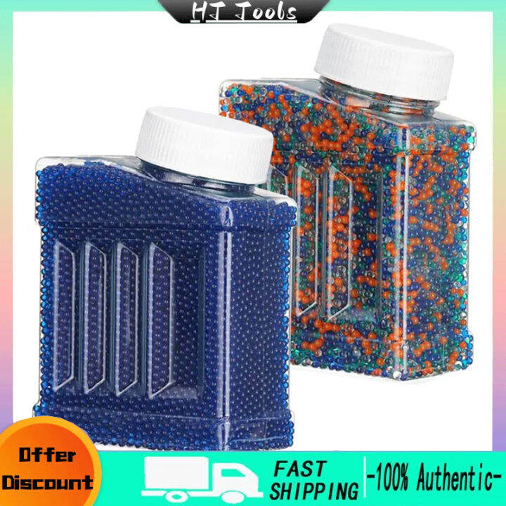 50000Pcs 7-8mm Gel Ball Crystal Bullets Water Beads For Toy Blaster ...