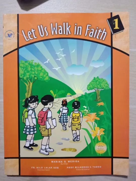 VALUES BOOK GRADE 1 "LET US WALK IN FAITH" EDUKASYON SA PAGPAPAKATAO ...