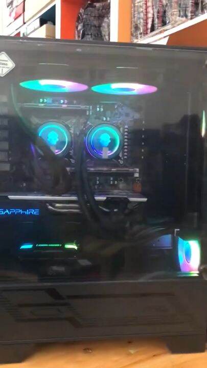 คอมประกอบ2CPU dual cpu INTEL Xeon E5 2697v2 X2 24c/48t. 2.7-3.5ghz Ram ecc16- 64gb Vga4 - 8GB ...