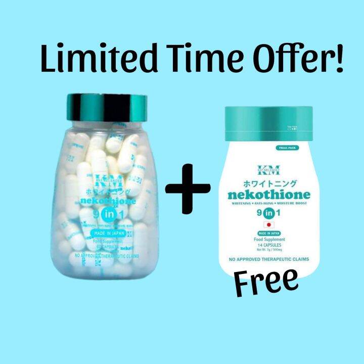 Nekothione bottle with Free Neko pouch | Lazada PH