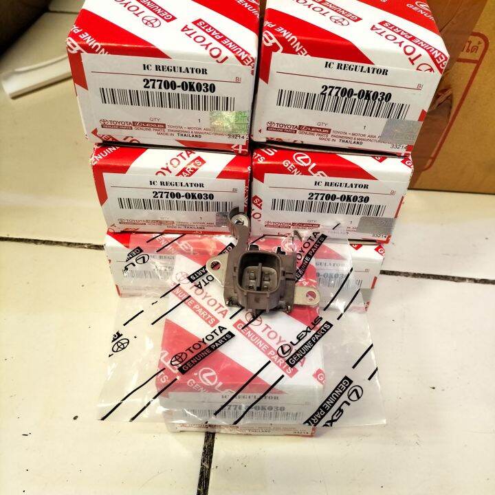 IC REGULATOR DINAMO CAS ALTERNATOR TOYOTA INNOVA DIESEL HILUX DIESEL ...