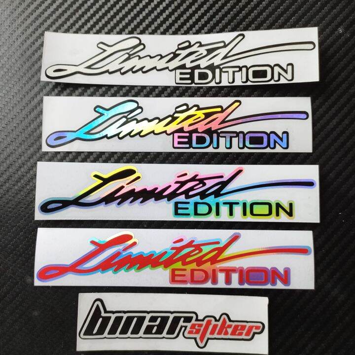 STIKER CUTTING LIMITED EDITION | Lazada Indonesia