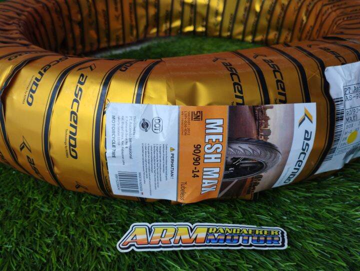 Ban Ascendo 90/90-14 MT405 MESH MAX TUBELESS | Lazada Indonesia