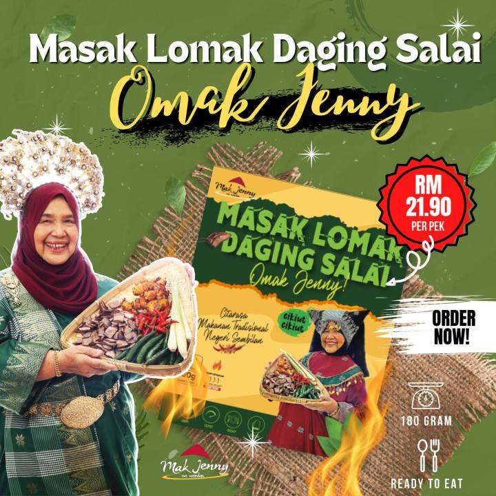 OMAK JENNY MASAK LOMAK DAGING SALAI MAK JENNY OMAK JENNY | Lazada