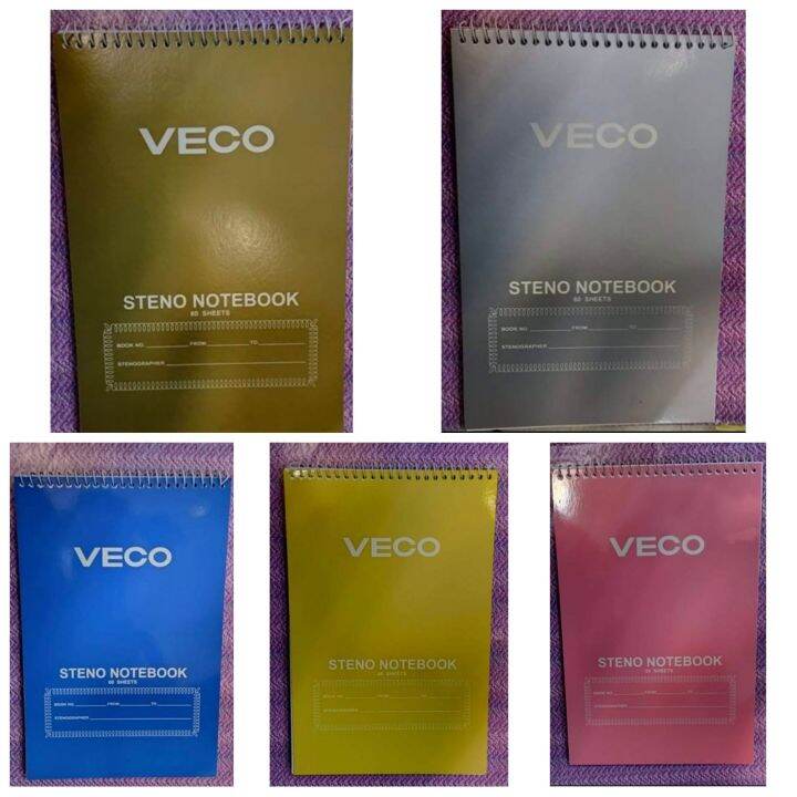 VECO STENO NOTEBOOK 60 SHEETS | Lazada PH