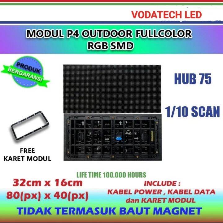 Modul Panel P4 RGB full collor Outdoor | Lazada Indonesia