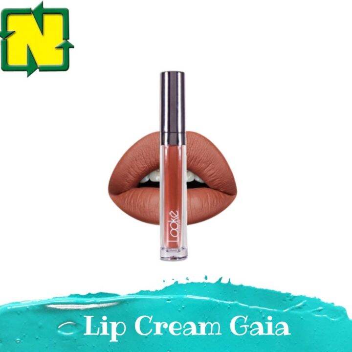 READY / LOOKE NASA LIP CREAM MATTE GAIA / LOOKE GAIA / lembab di bibir ...