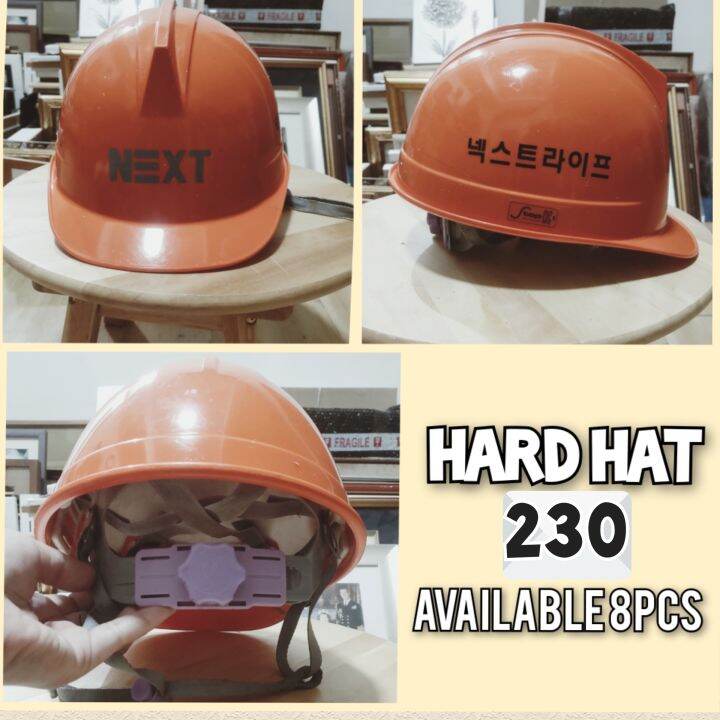 NEXT HEAVY DUTY SAFETY CONSTRUCTION HARD HAT - SAFETY HELMET with CHIN ...