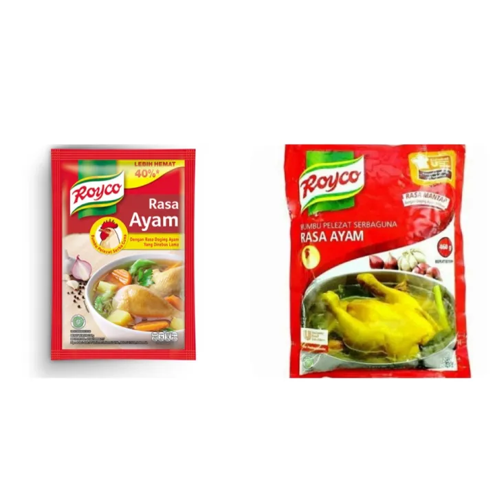 Indonesia Royco Rasa Ayam ( Chicken Flavor ) Seasoning , 230 gram & 460 ...