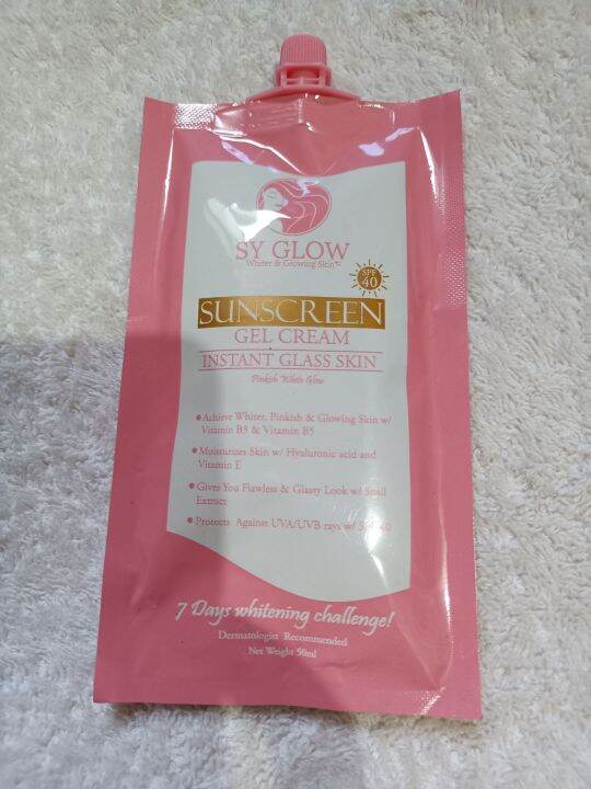 SY GLOW SUNSCREEN 50ML | Lazada PH