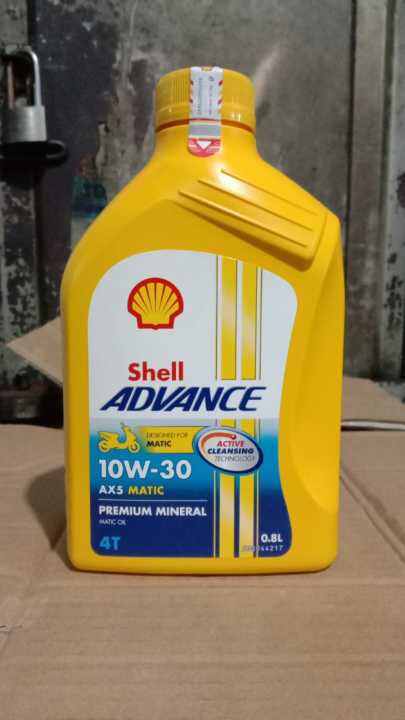 Oli Shell Advance AX5 Matic 10w-30 0,8L | Lazada Indonesia