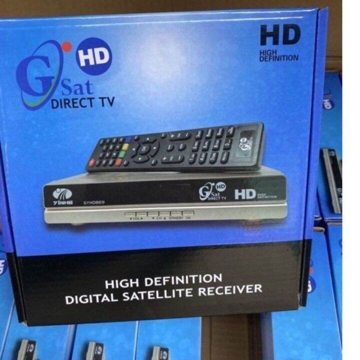 GSAT HD BOX ONLY WITH FREE 1MOS LOAD PLAN 500 | Lazada PH