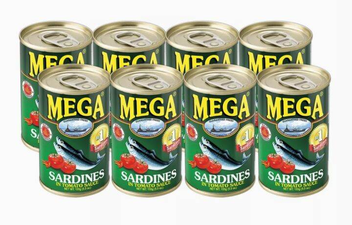 mega sardines tomato souce 155g 3 pcs | Lazada PH