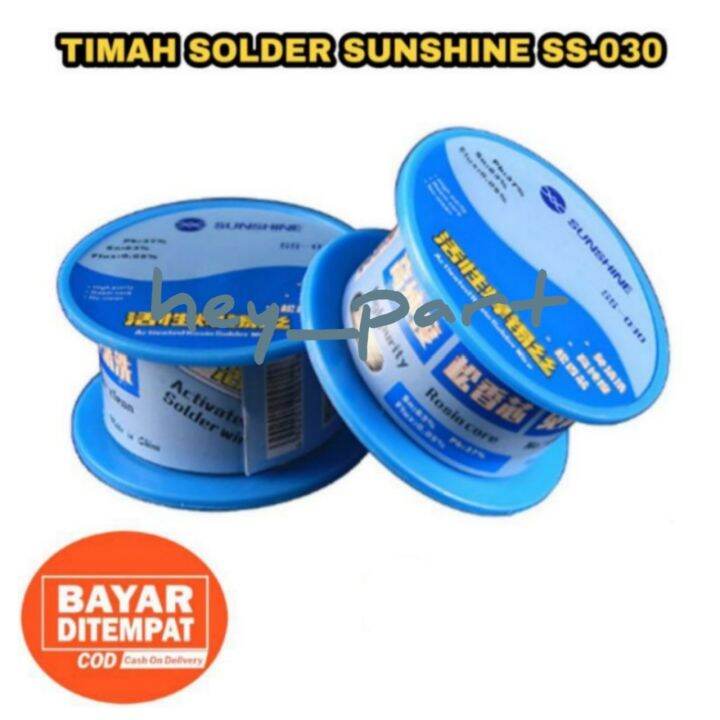 TIMAH GULUNG/TIMAH SOLDER SUNSHINE SS-030 SS030 | Lazada Indonesia